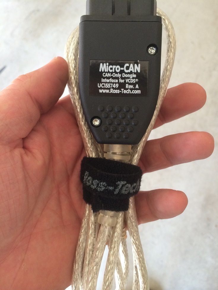 FS: Ross-Tech VCDS Micro-CAN Interface (Cable/Dongle) | VW Vortex - Volkswagen Forum