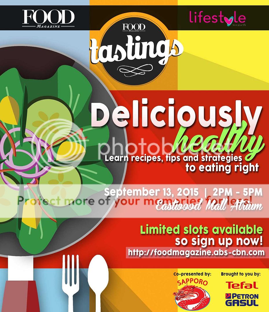 Food Tastings: Deliciously Healthy – Food + World + Me