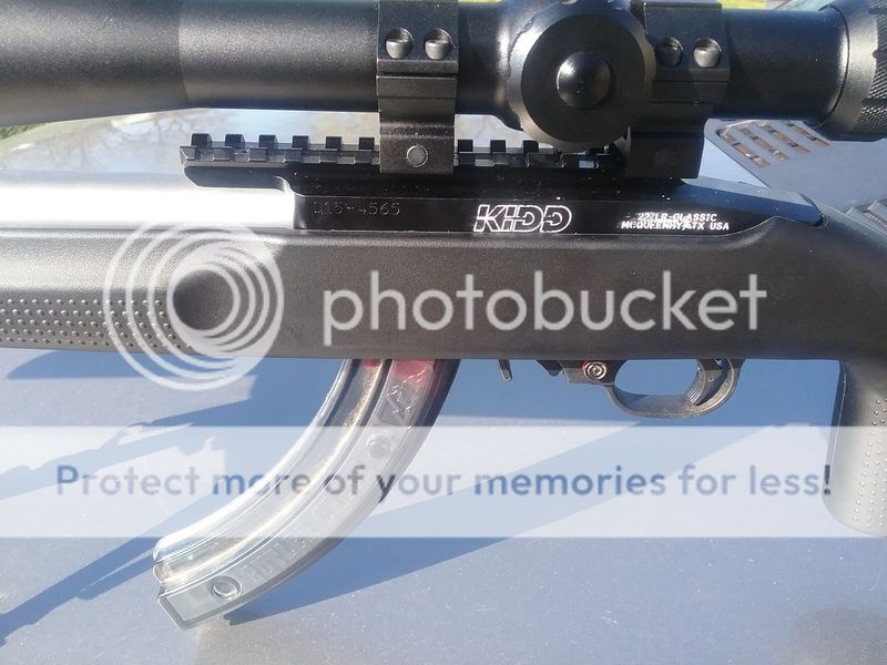 my duaghters kidd rifle. | Rimfire Central Firearm Forum
