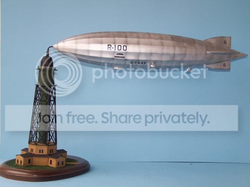 Yoryi (puntocom) - Modelismo y Maquetas - Dirigible R100 - Aviación Pre ...