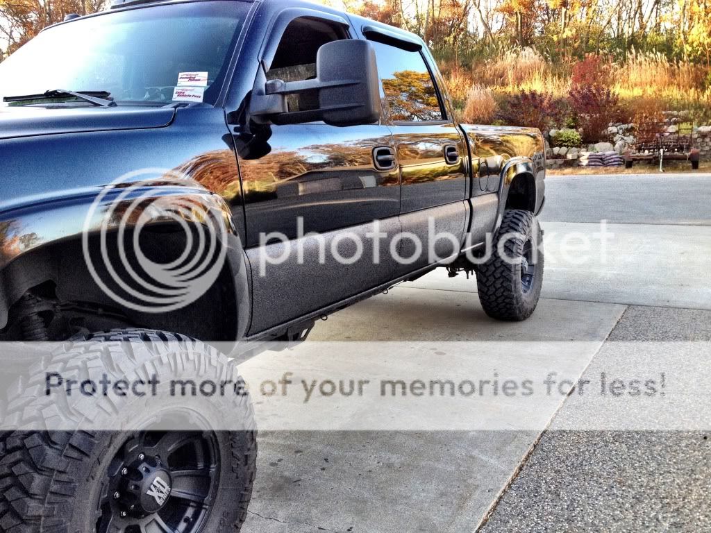 Pics of linex rhino etc lined rocker panels | Chevy and GMC Duramax ...