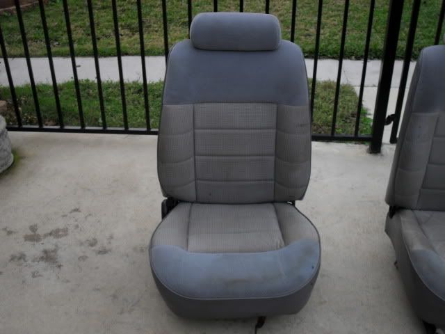 For Sale - Gray LX Fox Body seats (Gray) | Ford Mustang Forums