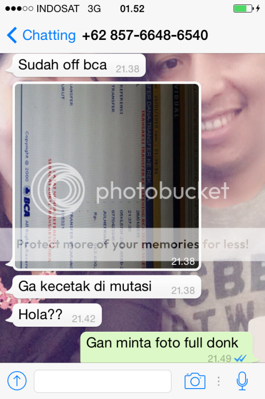 Modus penipuan online menggunakan SS transfer palsu pada jam Offline ...