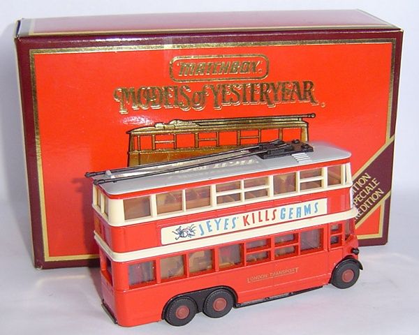 Yesteryear Y-10 1931 AEC Diddler Trolley Bus