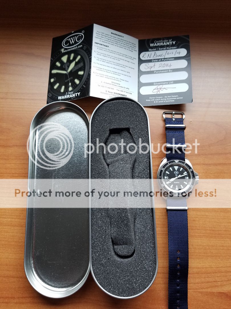 FS: CWC RN Diver Quartz Luminova Sapphire SOLD! | WatchUSeek Watch Forums