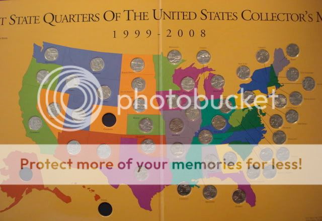 State Quarter Map just about finished — Collectors Universe